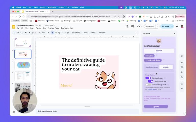 🌍 Complete Guide to Using Slides Translator in Google Slides ...